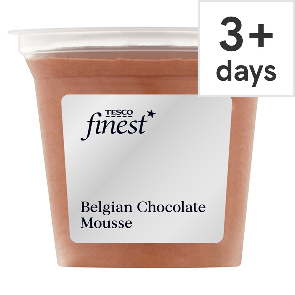 Tesco Finest Belgian Chocolate Mousse 100G - Tesco Groceries