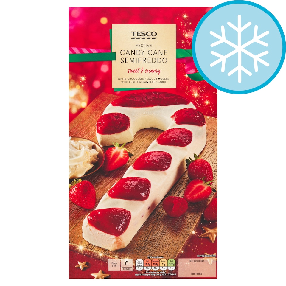 Tesco Candy Cane Semifreddo 359g - Tesco Groceries