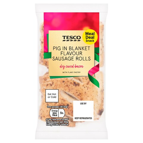 Tesco Pigs In Blanket Sausage Rolls 60g - Tesco Groceries