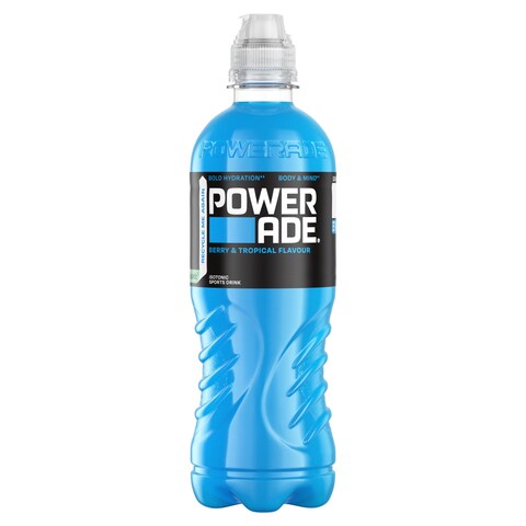 Powerade Still Sports Drink Berry & Tropical 500ml - Tesco Groceries