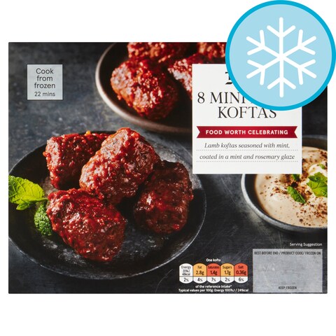 Tesco 8 Mini Lamb Koftas 180G - Tesco Groceries