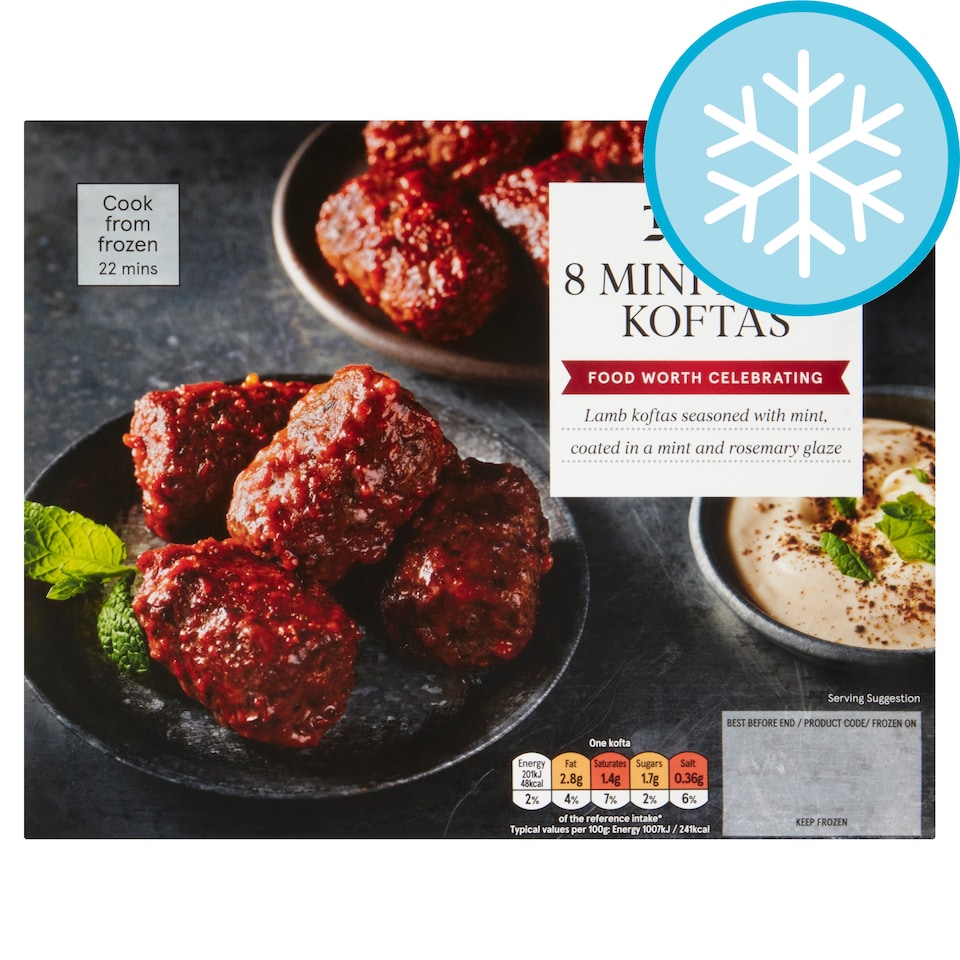 Tesco 8 Mini Lamb Koftas 180G - Tesco Groceries