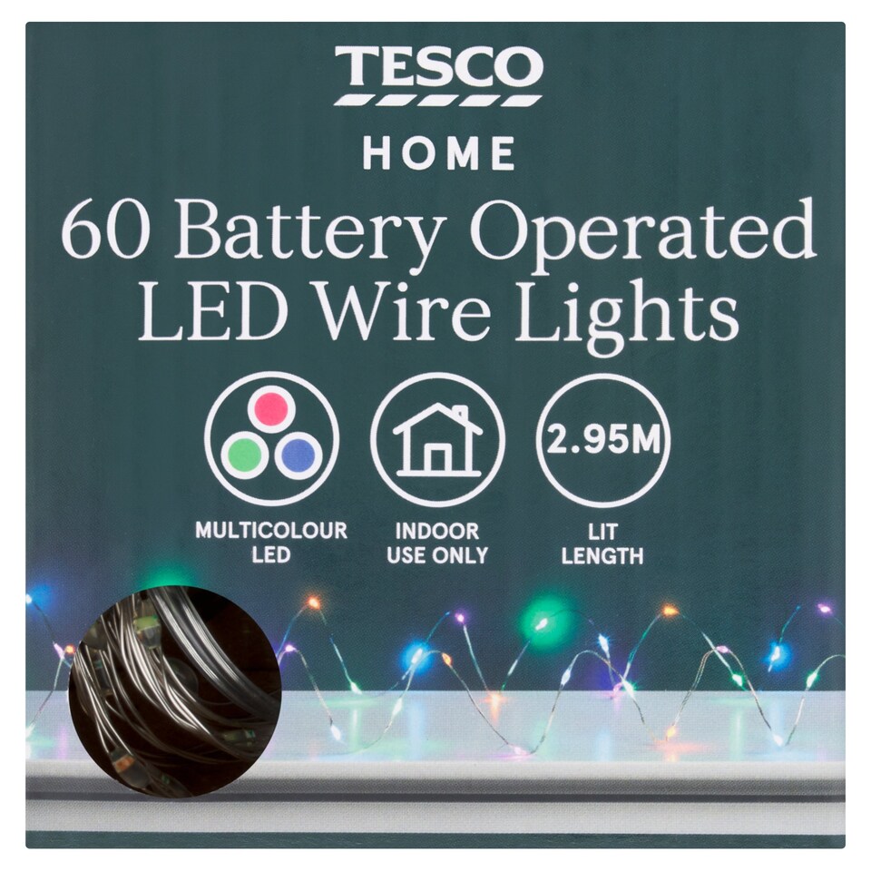 Tesco fairy lights store