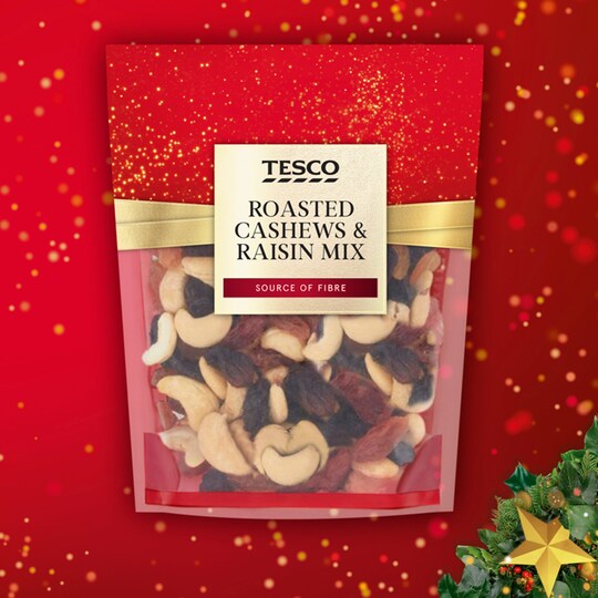 Tesco Roasted Cashew & Raisin Mix 225G - Tesco Groceries