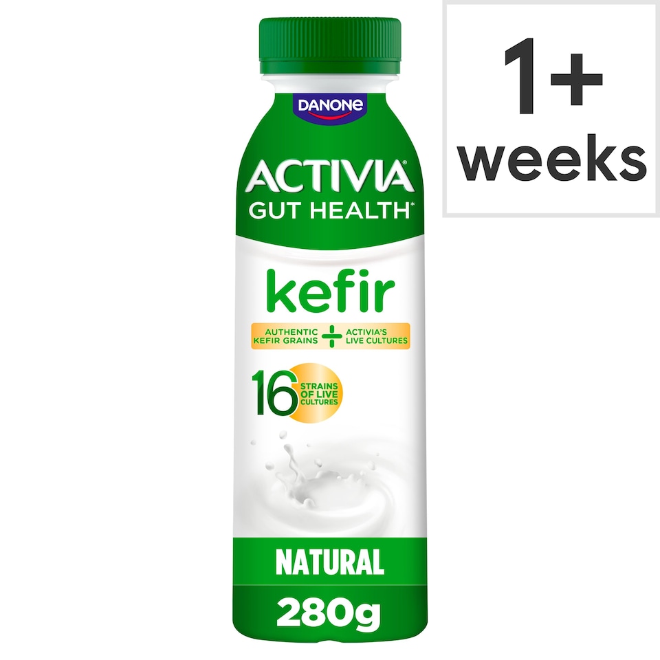 Activia Kefir Natural Gut Health Yoghurt Drink 280ml - Tesco Groceries
