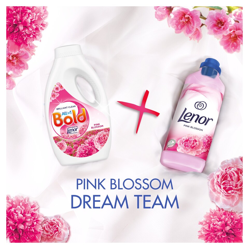 Bold 2 In 1 Liquid Sparkling Bloom 38 Wash 1.33L - Tesco Groceries