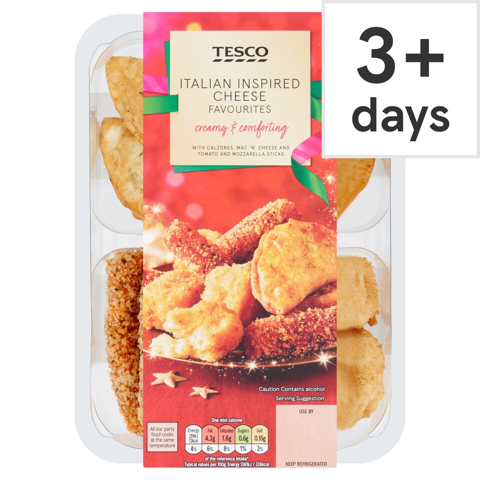 Tesco Italian Inspired Cheese Favourites 248g - Tesco Groceries