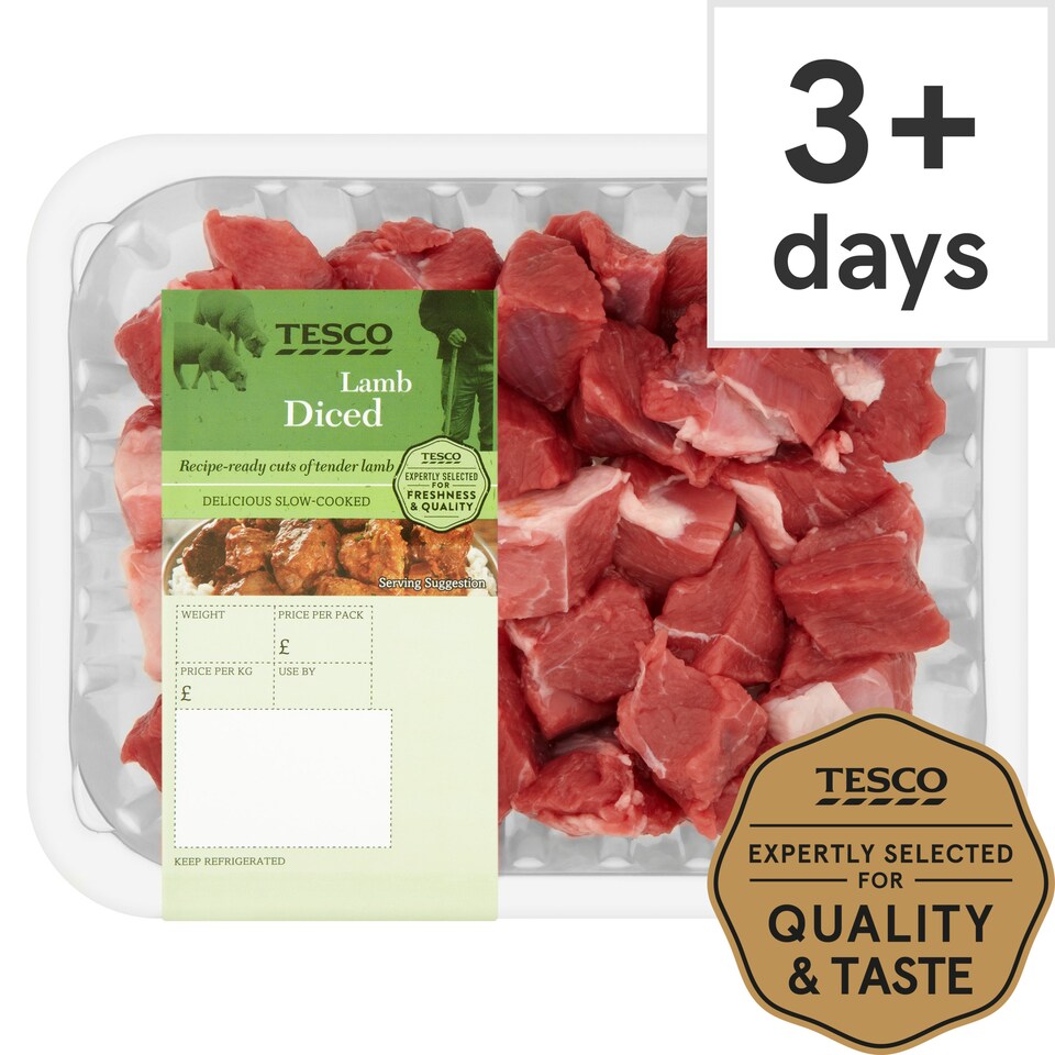 Tesco Lamb Diced Leg Welsh 300G - Tesco Groceries