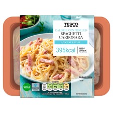 Tesco Calorie Controlled Spaghetti Carbonara 380G - Tesco Groceries