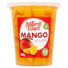 Natures Finest Mango In Juice 400G - Tesco Groceries