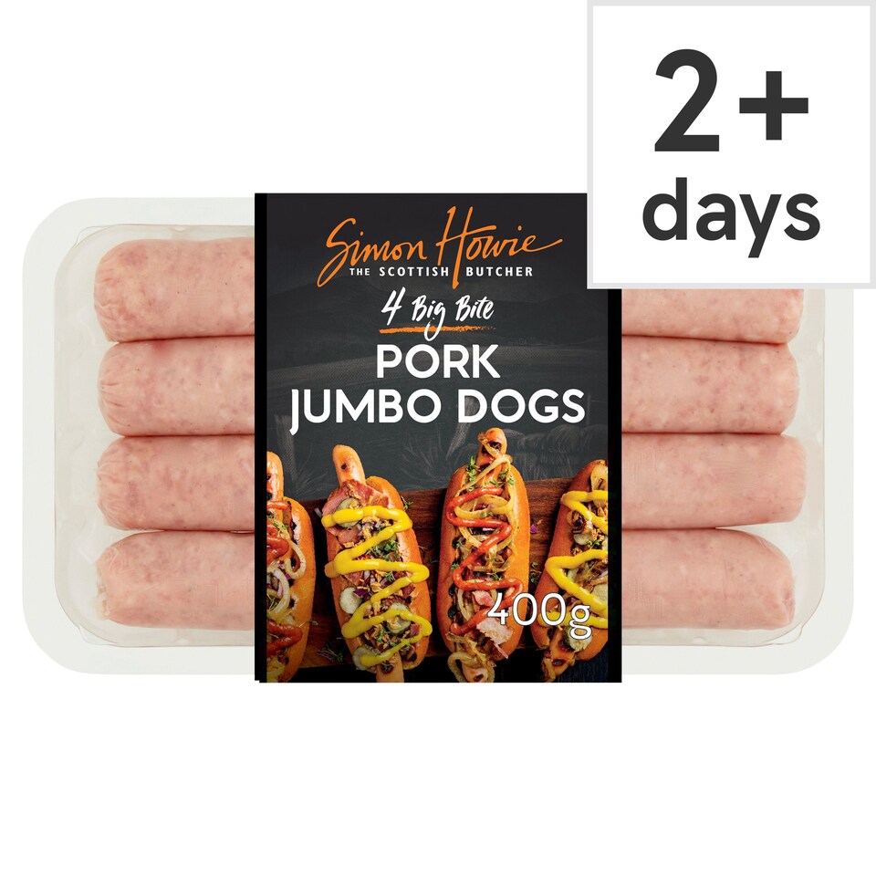 Simon's Choice 4 Classic Pork Jumbo 400G - Tesco Groceries