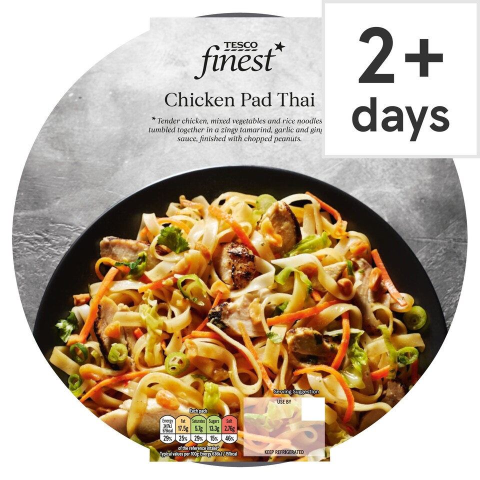 Tesco Finest Chicken Pad Thai 380G - Tesco Groceries