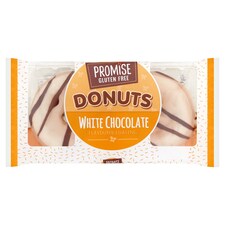 Promise Gluten Free Donut White Chocolate Flavoured 140G - Tesco Groceries