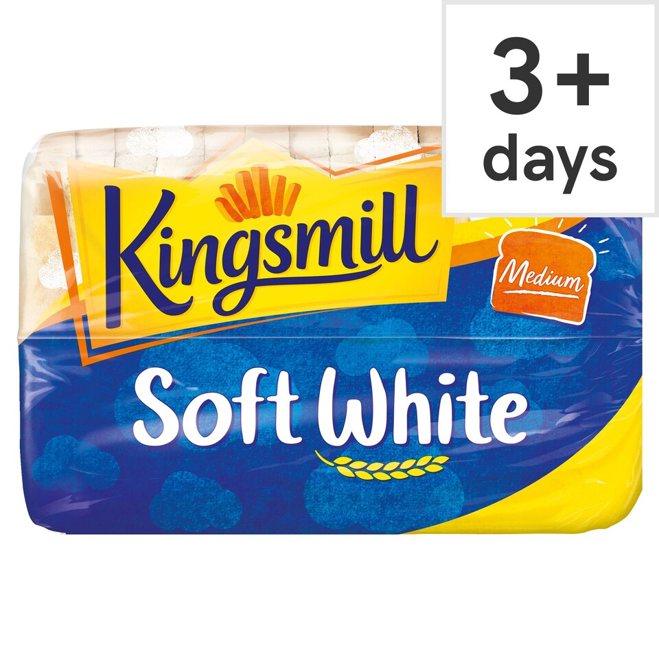 Kingsmill Soft White Medium 800g - Tesco Groceries