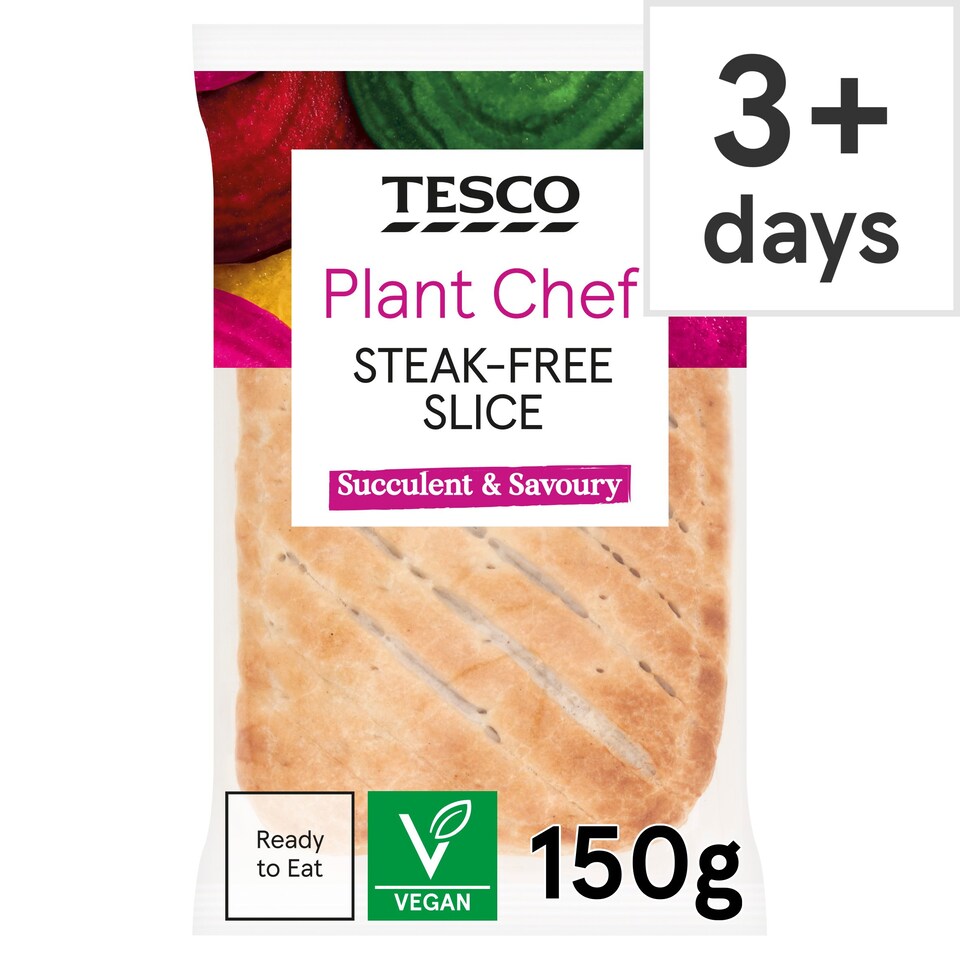 Tesco Plant Chef Steak Free Slices 150g - Tesco Groceries