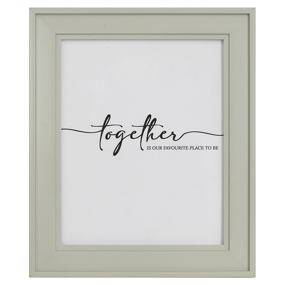 F&F Home Greige Together Frame 8x10 - Tesco Groceries