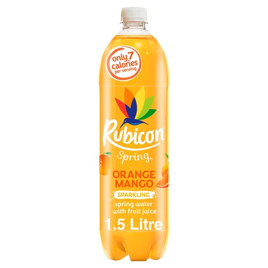 Rubicon Spring Orange Mango 1.5L - Tesco Groceries