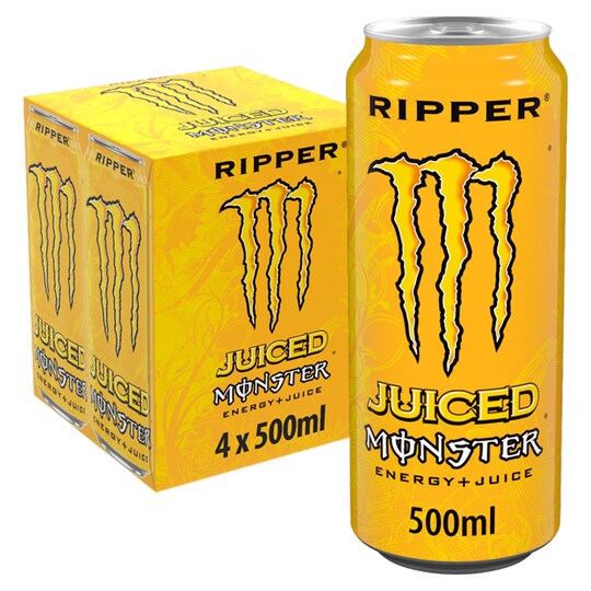 Monster Ripper 4X500ml - Tesco Groceries