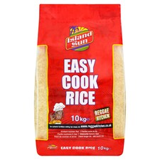 Island Sun Easy Cook Rice 10Kg - Tesco Groceries