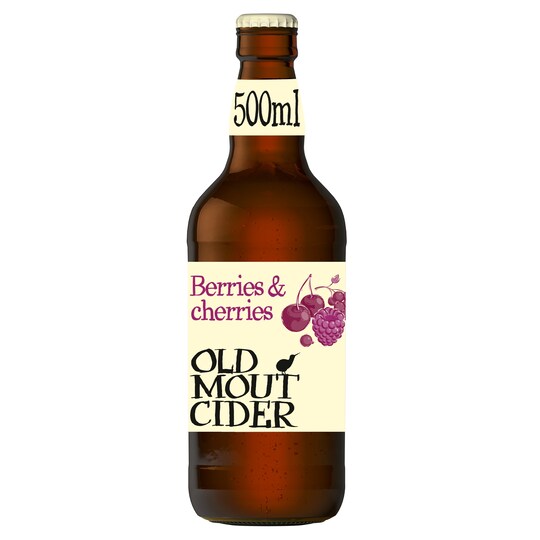 OLD MOUT CIDER SUMMER BERRIES 500ML - Tesco Groceries