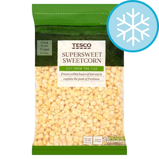 Tesco Supersweet Sweetcorn 1Kg - Tesco Groceries