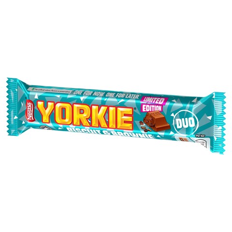 YORKIE DUO Biscuit & Brownie 66g - Tesco Groceries