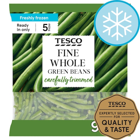 Tesco Very Fine Whole Green Beans 900G - Tesco Groceries