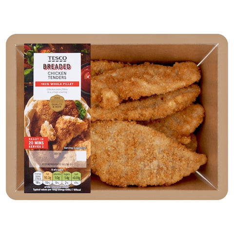 Tesco Breaded Chicken Tenders 320g - Tesco Groceries