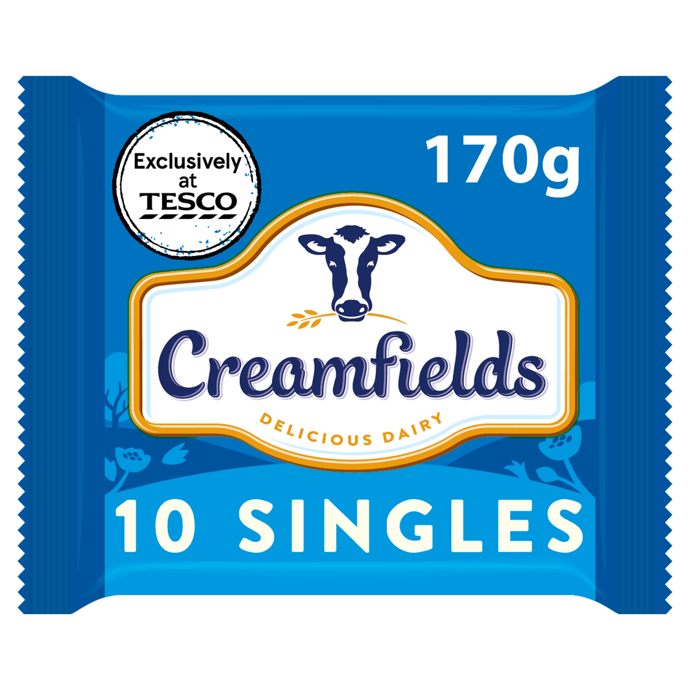 Creamfields Cheese Singles 170g - Tesco Groceries
