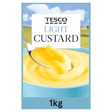 Tesco Light Custard Ready To Serve 1Kg - Tesco Groceries