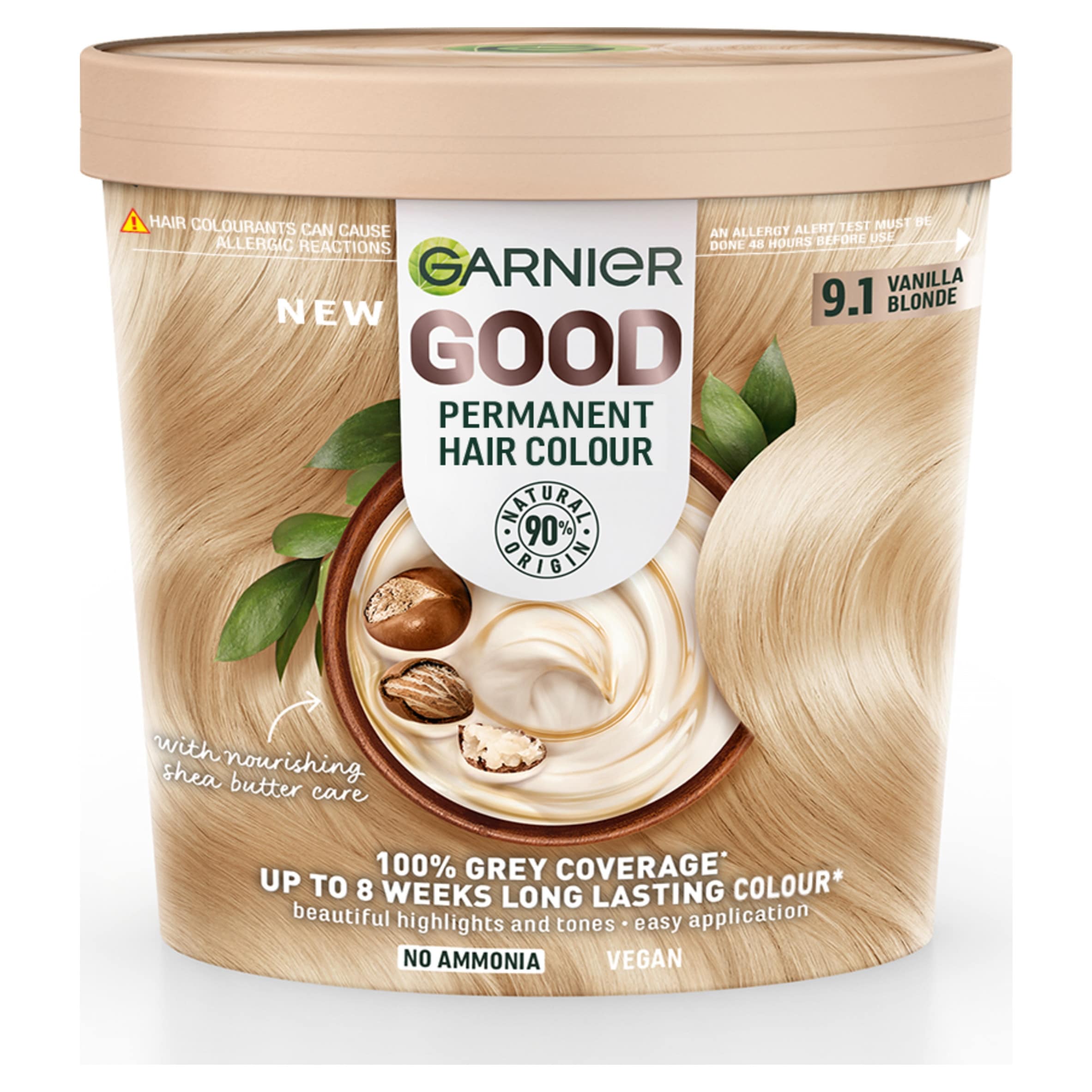 Garnier Good 9.1 Vanilla Blonde Permanent Hair Dye - Tesco Groceries