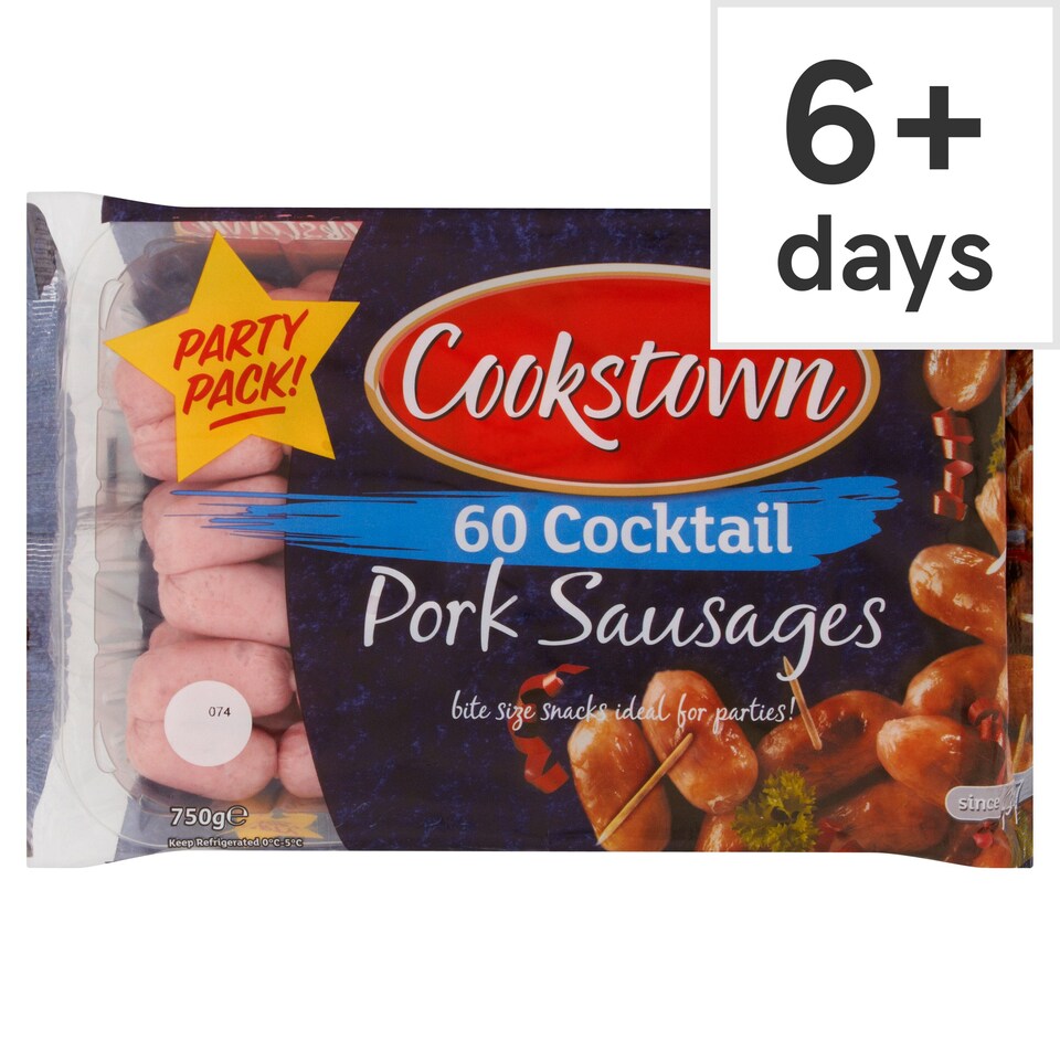 Cookstown Pork Cocktail Sausages 750G - Tesco Groceries