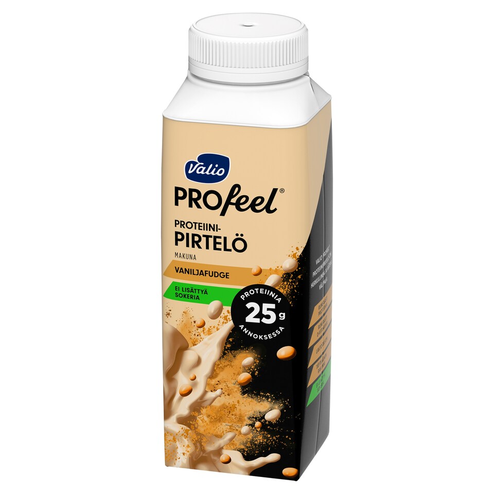 Valio PROfeel Protein Vanilla Fudge Milkshake 250ml - Tesco Groceries