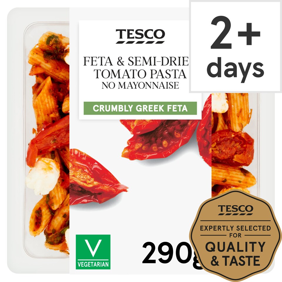 Tesco Feta Semi Dried Tomato Pasta 290G - Tesco Groceries