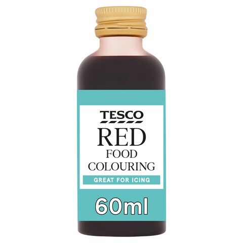 Tesco Red Food Colouring 60Ml - Tesco Groceries