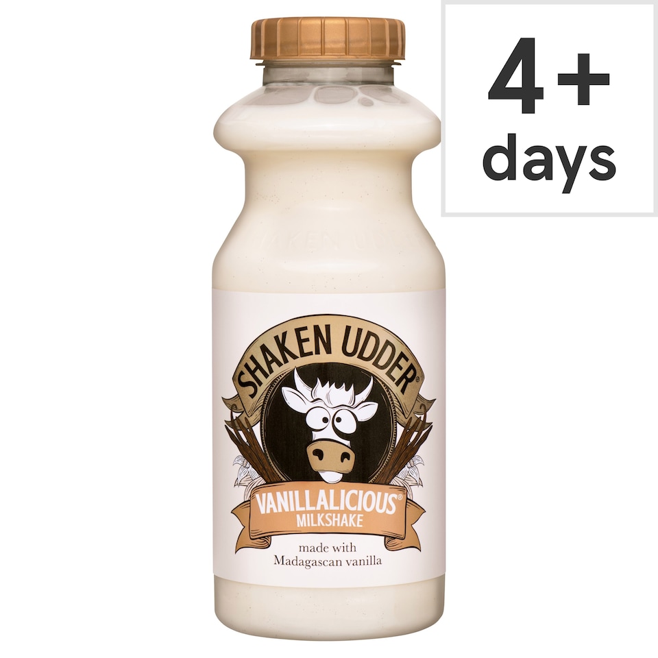 Shaken Udder Vanilla-Licious Milkshake 330Ml - Tesco Groceries