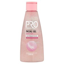 Tesco Pro Formula Sensitive Facial Gel with Jojoba Microcapsules 150 ml ...