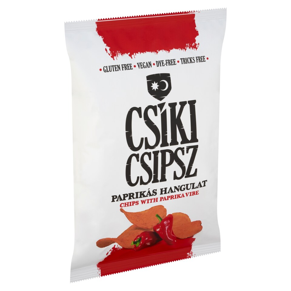 Csíki Csipsz Paprikás Hangulat Potato Chips with Paprika Flavour 50 g ...