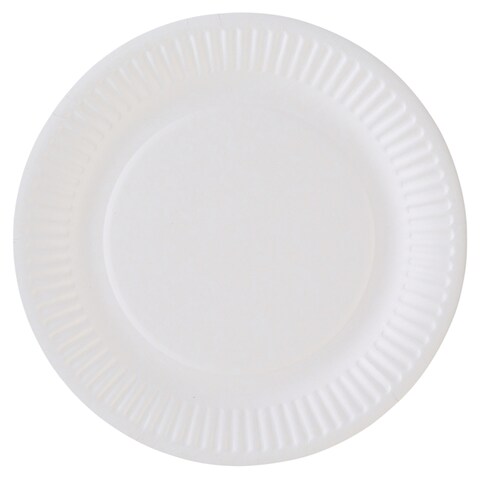 Tesco Paper Plates White 18cm 25 Pack - Tesco Groceries