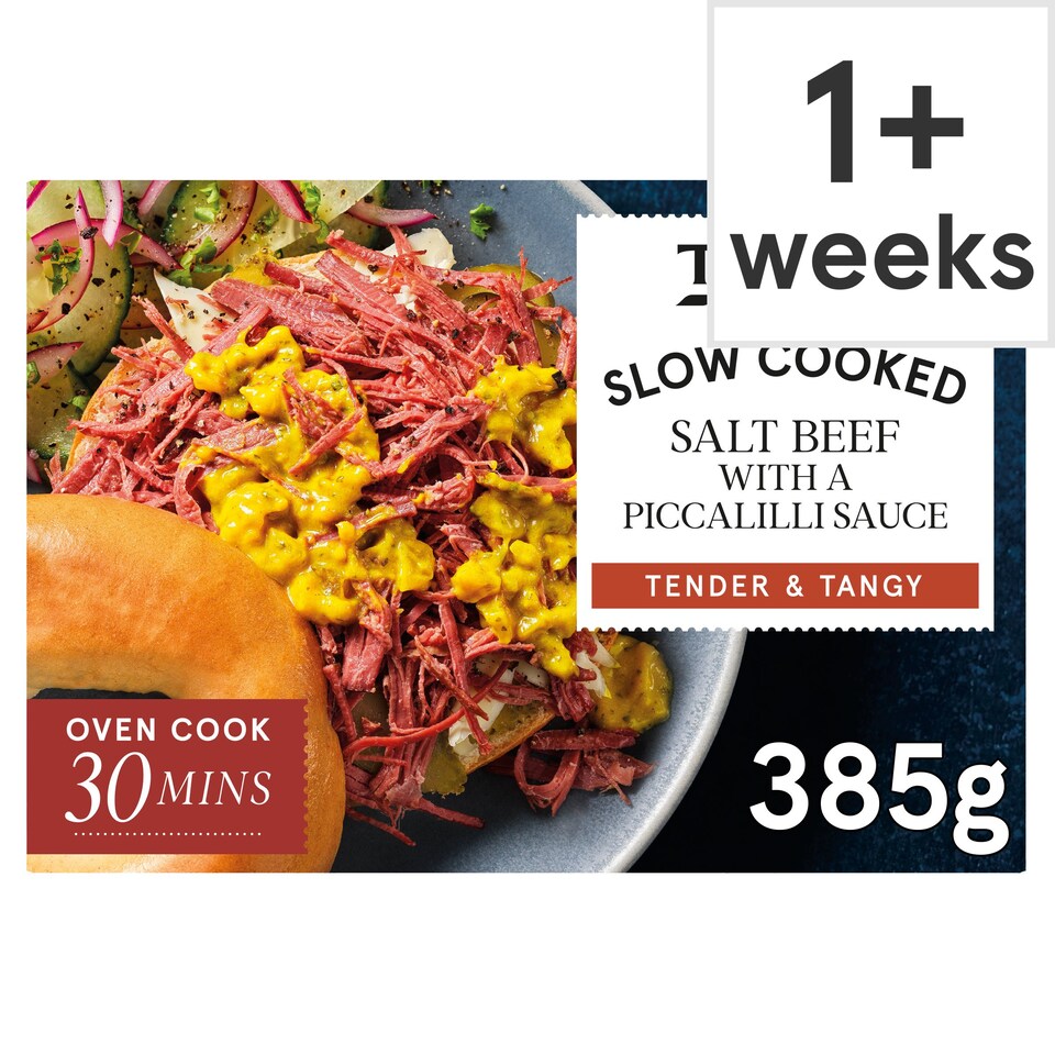 Tesco Slw/Ck Salt Beef With Piccalilli 385G - Tesco Groceries
