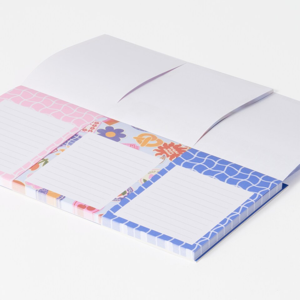 Paperchase Badge Collector Mini List Pads - Tesco Groceries