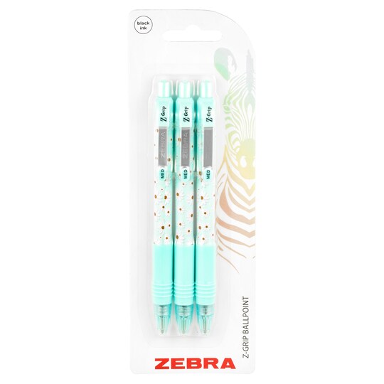 Zebra Daisy Mint 3 Pack - Tesco Groceries