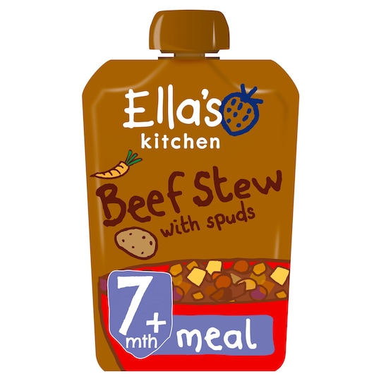 Ella's Kitchen Beef Stew 130G - Tesco Groceries