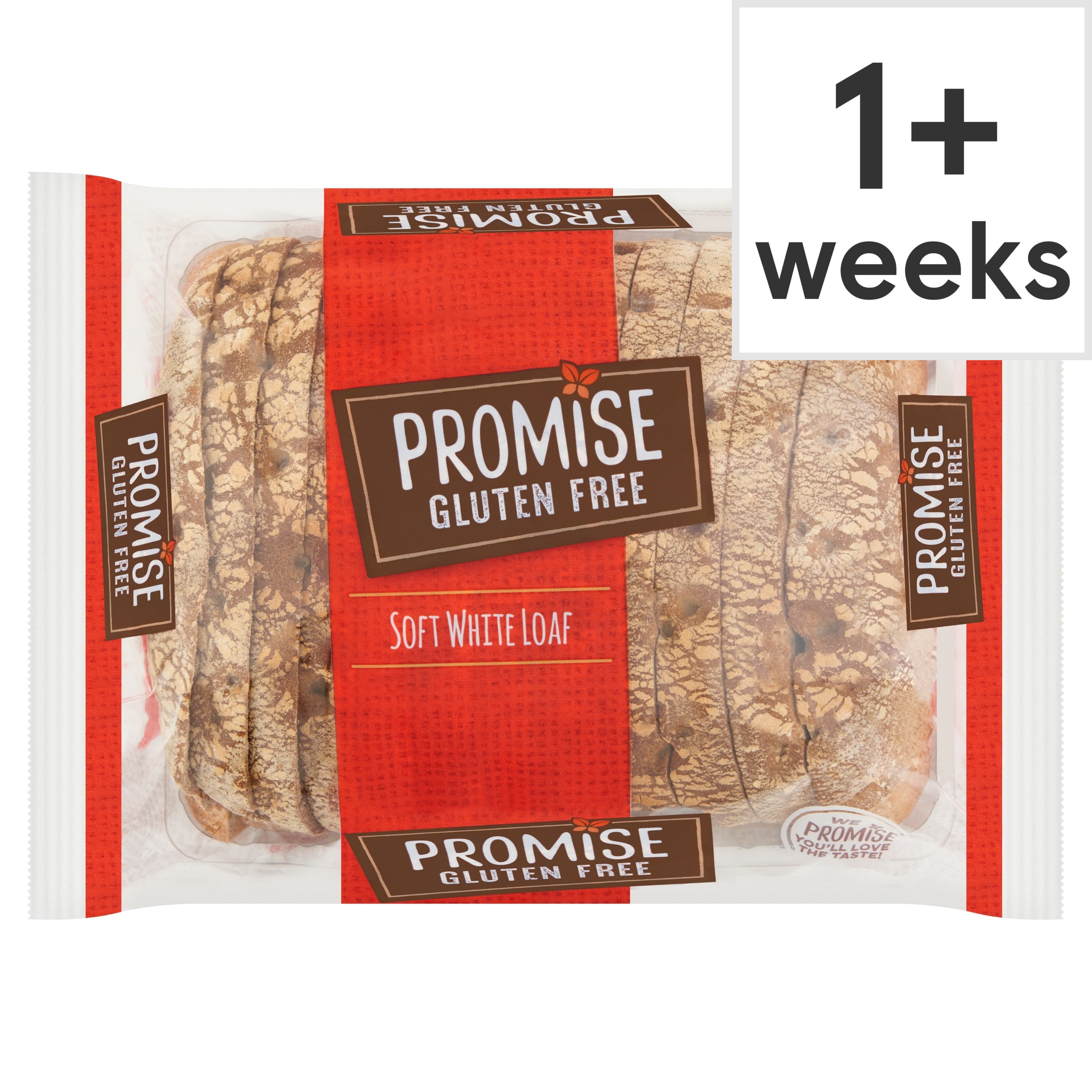 Promise Gluten Free Soft White Sliced Bread 480g - Tesco Groceries