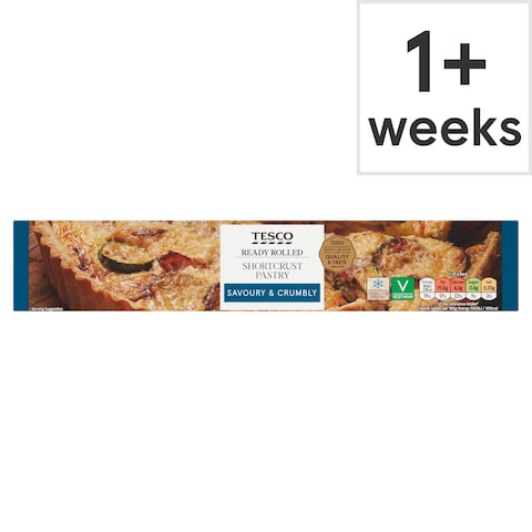 Tesco Ready Rolled Shortcrust Pastry 320G - Tesco Groceries