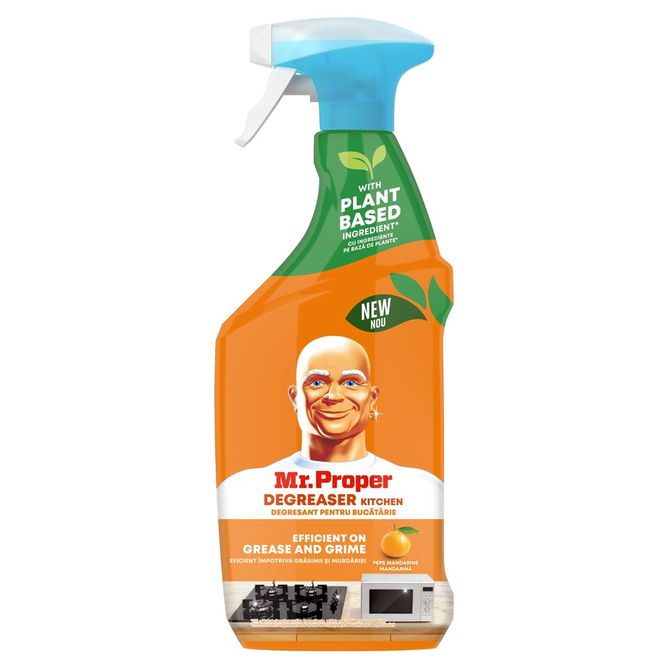 Mr Proper Szórófejes Konyhai Zsíroldószer, Peps Mandarin, 750 ml ...