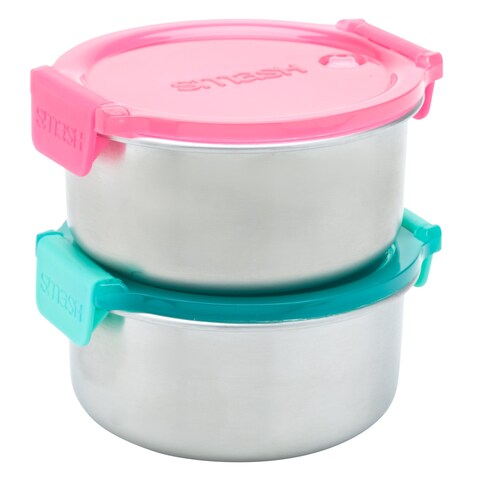 Smash Neon Pink Snack Pots 2 x 200ML - Tesco Groceries