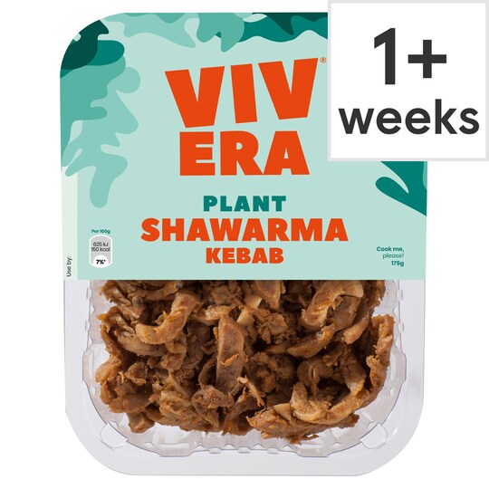 Vivera Shwarma Kebab 175G - Tesco Groceries