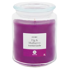 Tesco Scented Candle Fig & Mulberry 490G - Tesco Groceries