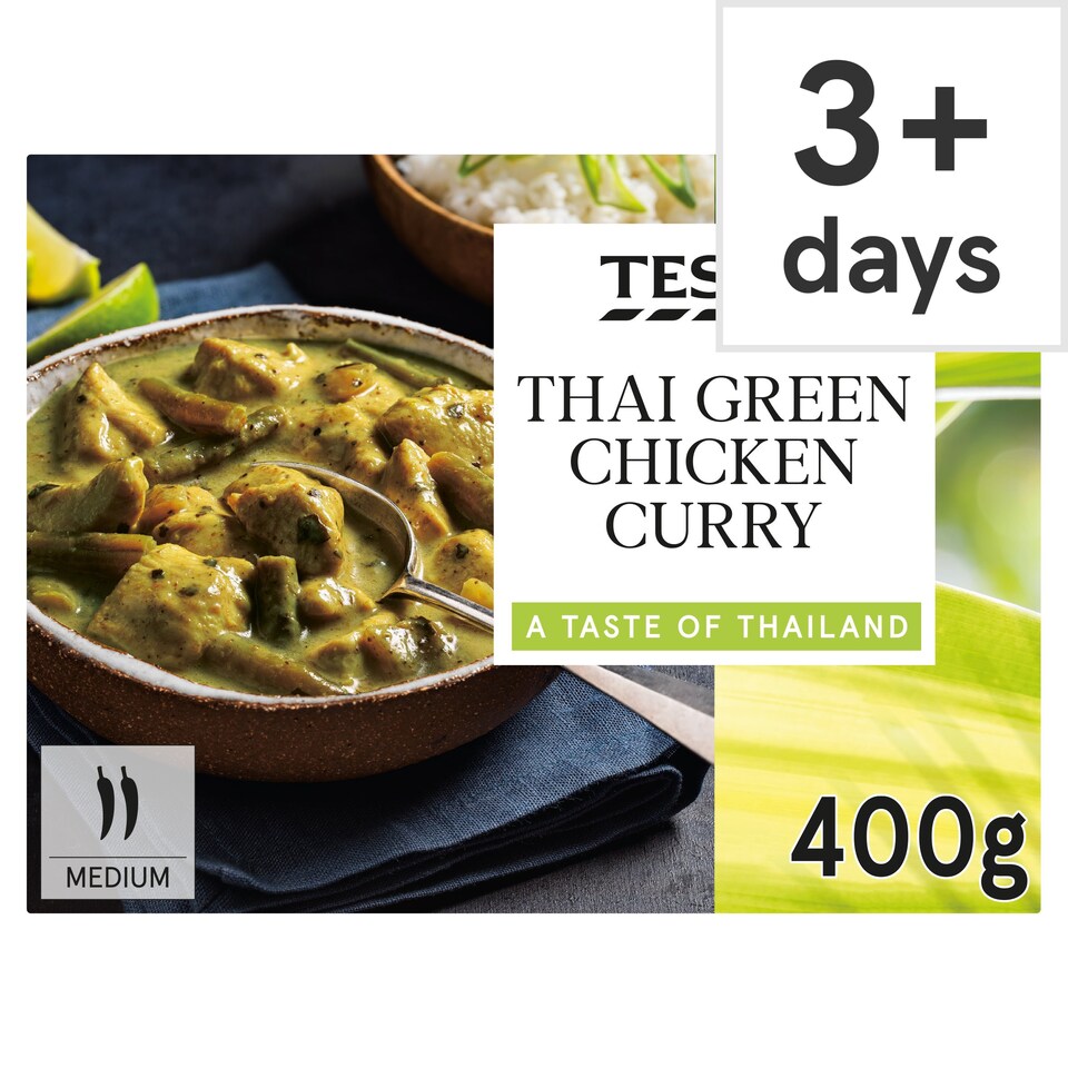 Tesco Thai Green Chicken Curry 400g - Tesco Groceries
